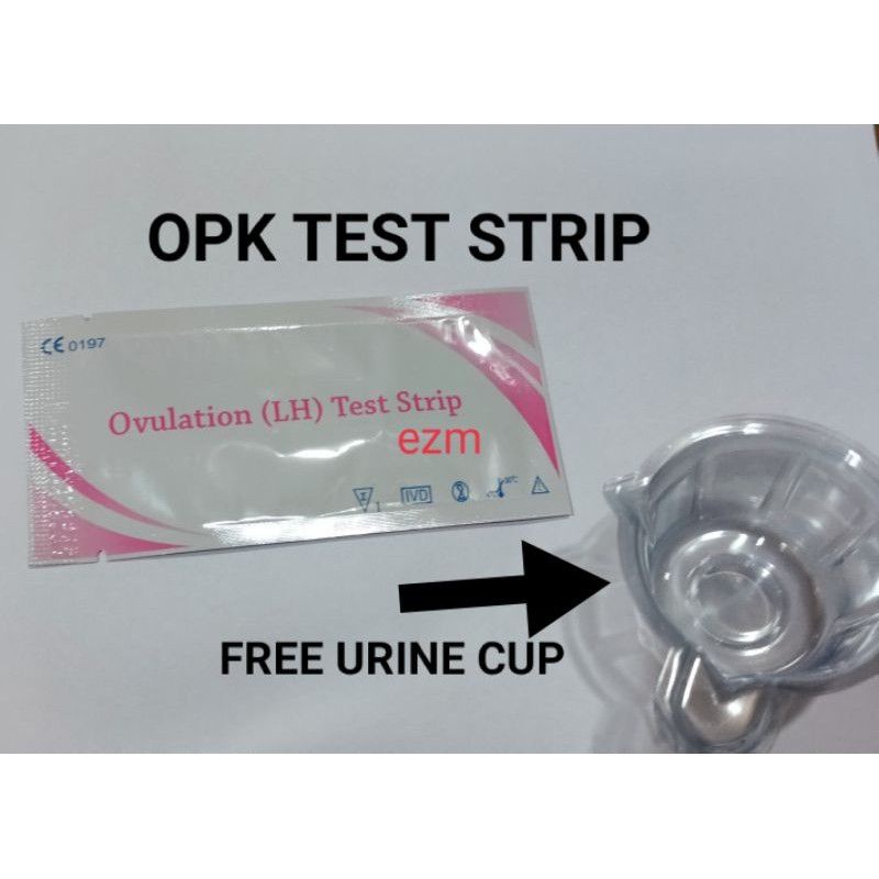 EXP 2025 OPK ovulation test strip FREE FULL CUP | Shopee Malaysia