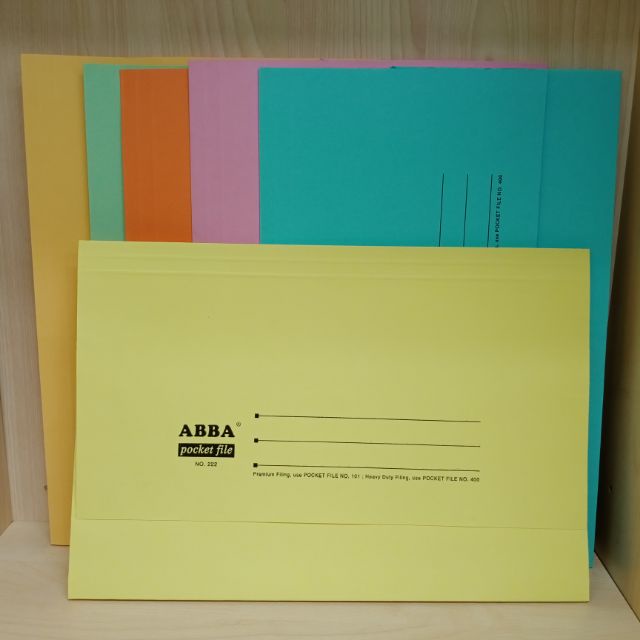 ABBA MANILA POCKET FILE NO.222 (AB21893) | Shopee Malaysia
