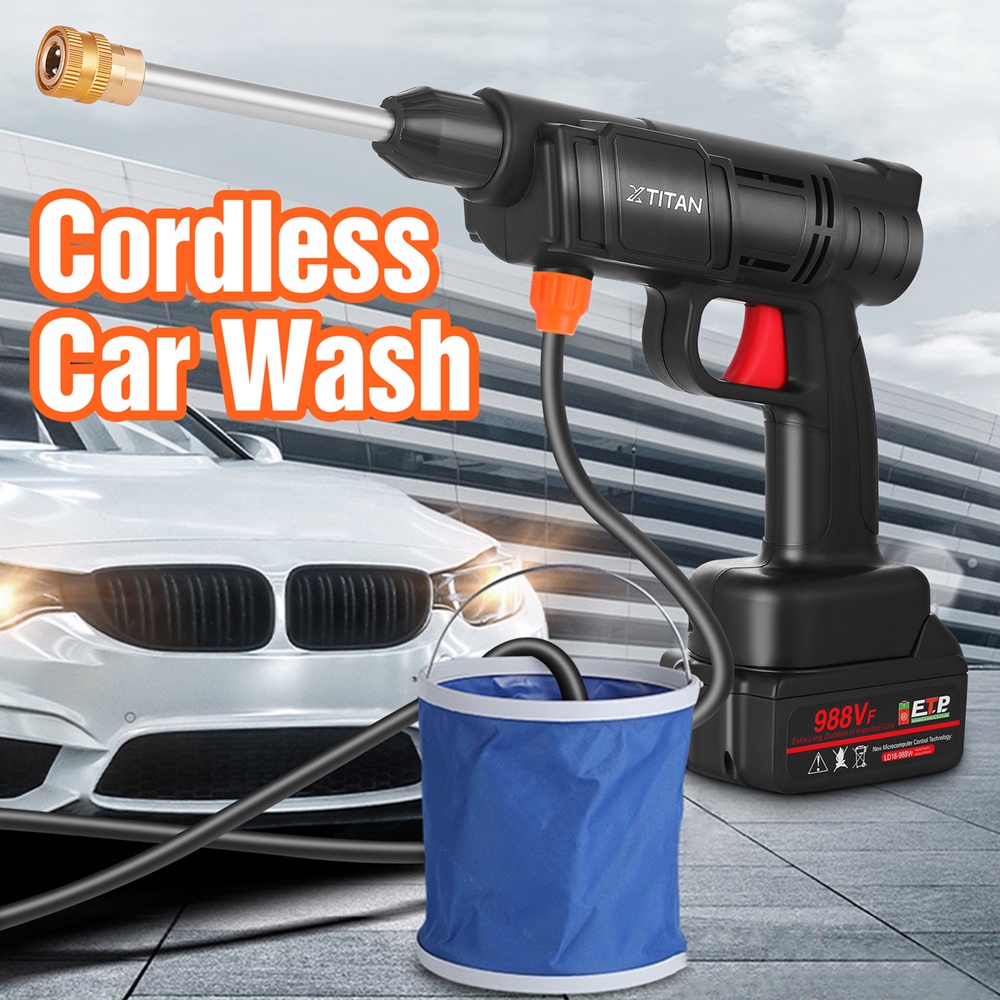 High Pressure Water Jet Cordless Water Sprayer Car Washing Machine For ...