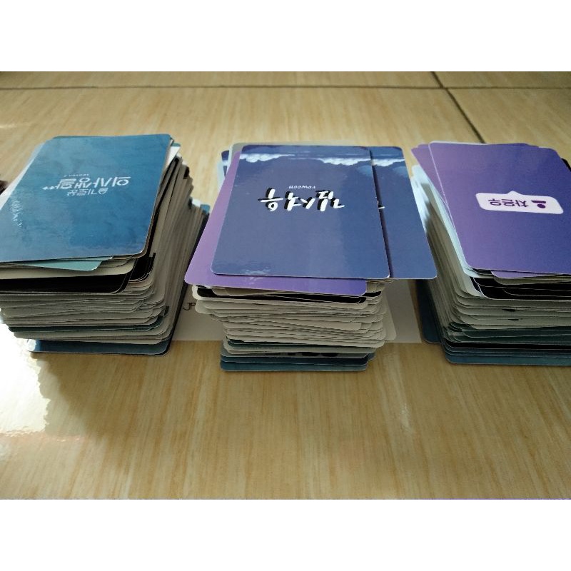 Custom Bundle Photocard (1 pack contains 25 pcs) Print 2 sides back and ...