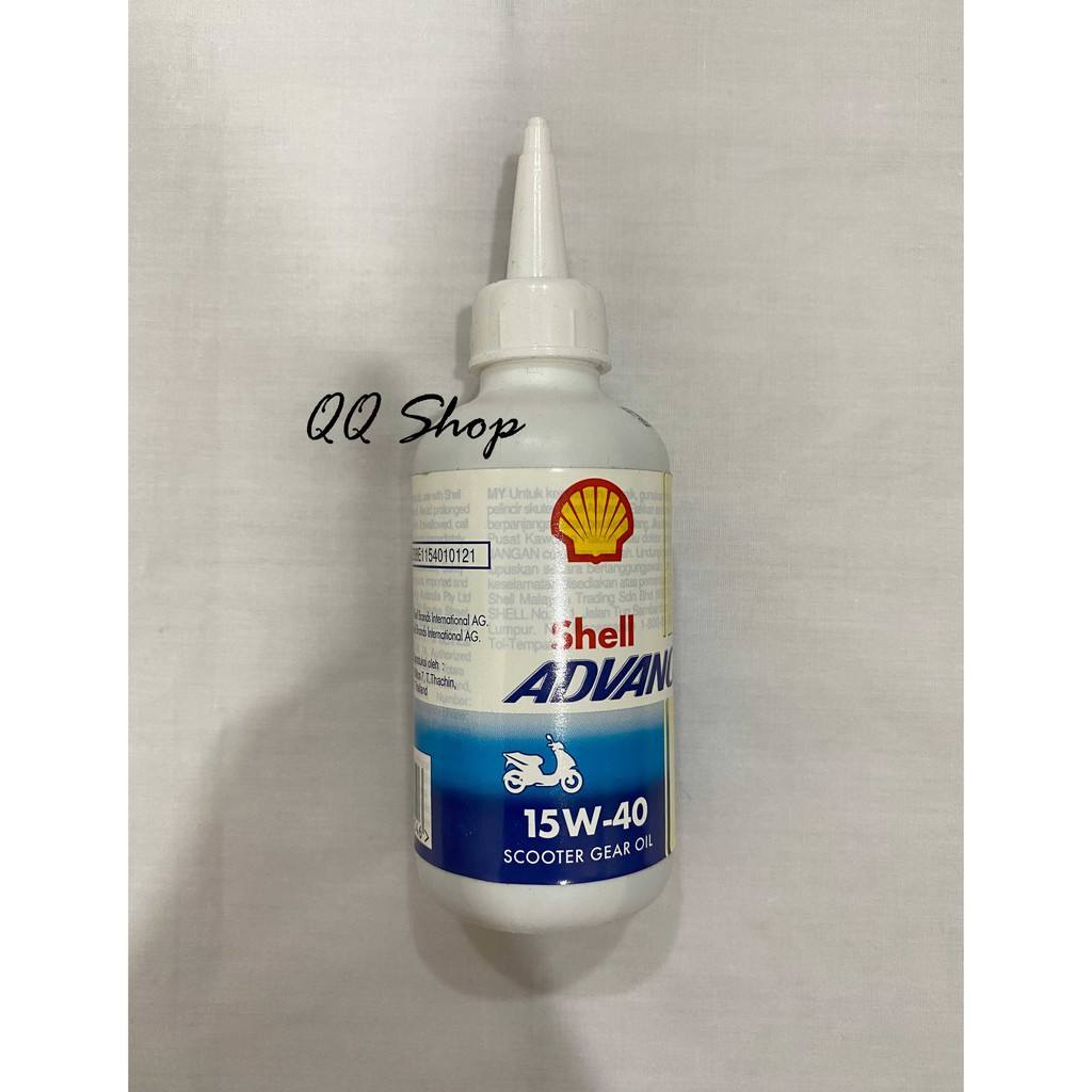 SHELL ADVANCE SCOOTER GEAR OIL 15W-40 120ML | Shopee Malaysia