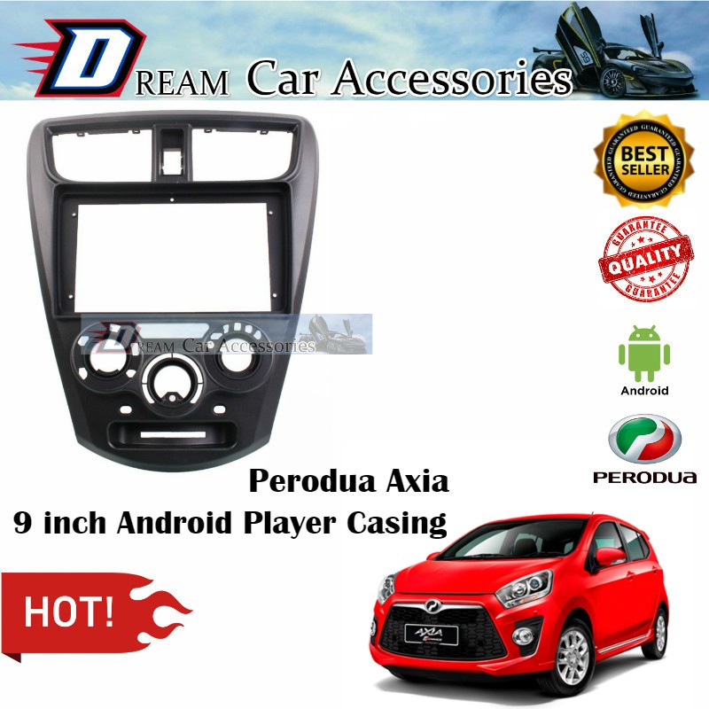 Perodua Axia Casing 9'' for Android Player | Shopee Malaysia