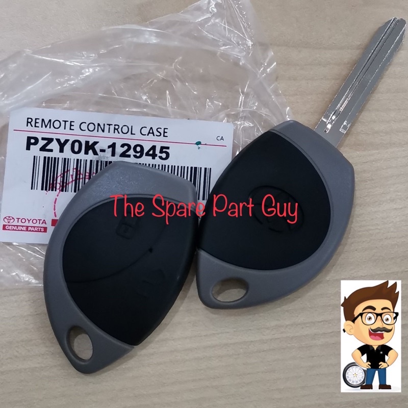 [UNCLE SPARE PART]Toyota Hilux / Innova / Fortuner 2 button remote ...