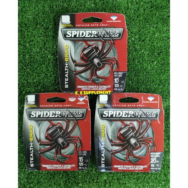 [ READY STOCK !!! ] SPIDER WIRE STEALTH BRAID X8 TALI BENANG PANCING X8 ...