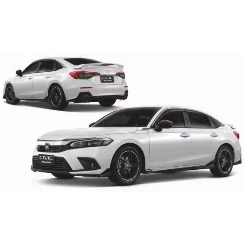 Honda Civic FE 2022 Modulo Bodykit Material PP with Paint Gloss Black ...