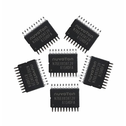 Programming Components N76E003 AT20, MS51FB9AE Replacement For STM8S003 ...