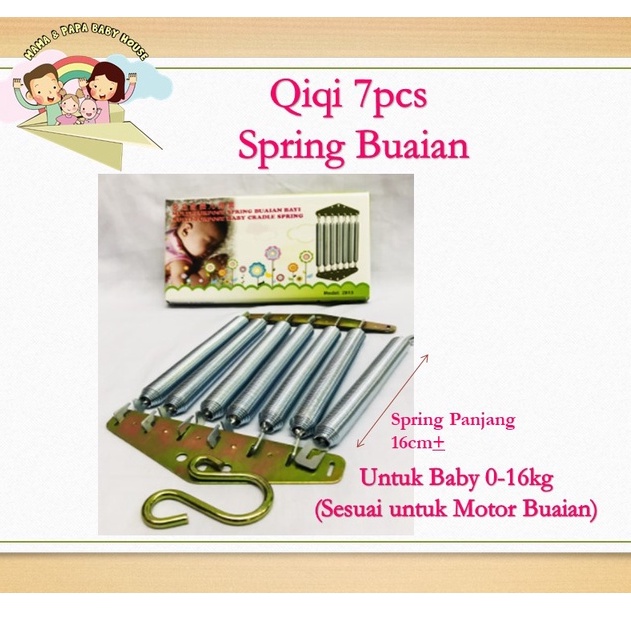 [NB to 16kg] Multi-Purpose Baby Cradle Spring Buaian Baby 7pcs ...