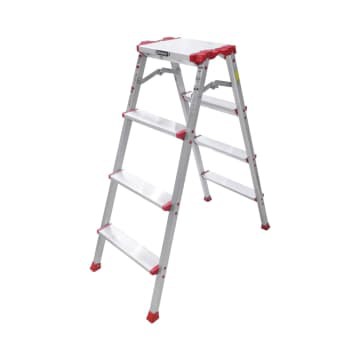 Aluminum 4 Step krisbow Wide Step Stairs | Shopee Malaysia