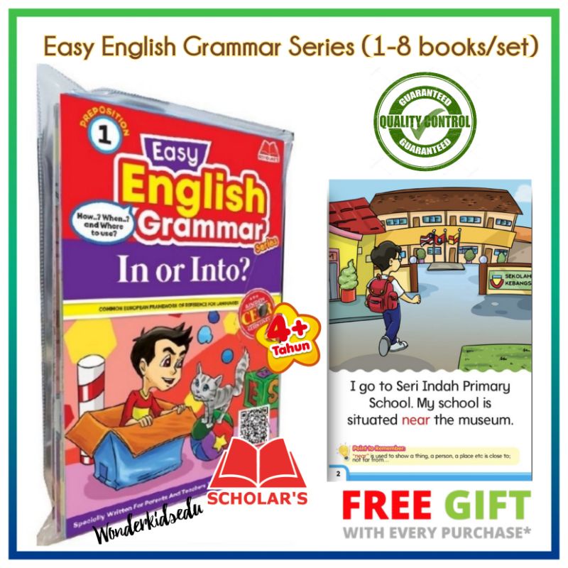 Easy English Grammar | Grammar Book for Primary school | Preschool ...
