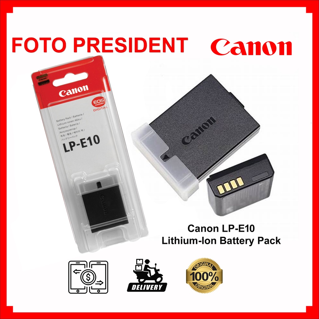 Canon LP-E10 Lithium-Ion Battery Pack | Shopee Malaysia