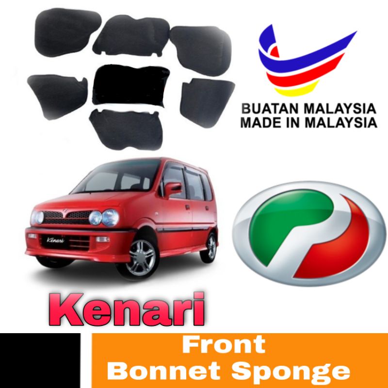 Perodua Bonnet Cover Sponge Mat Soundproof Baru span bonet Aruz Ativa ...