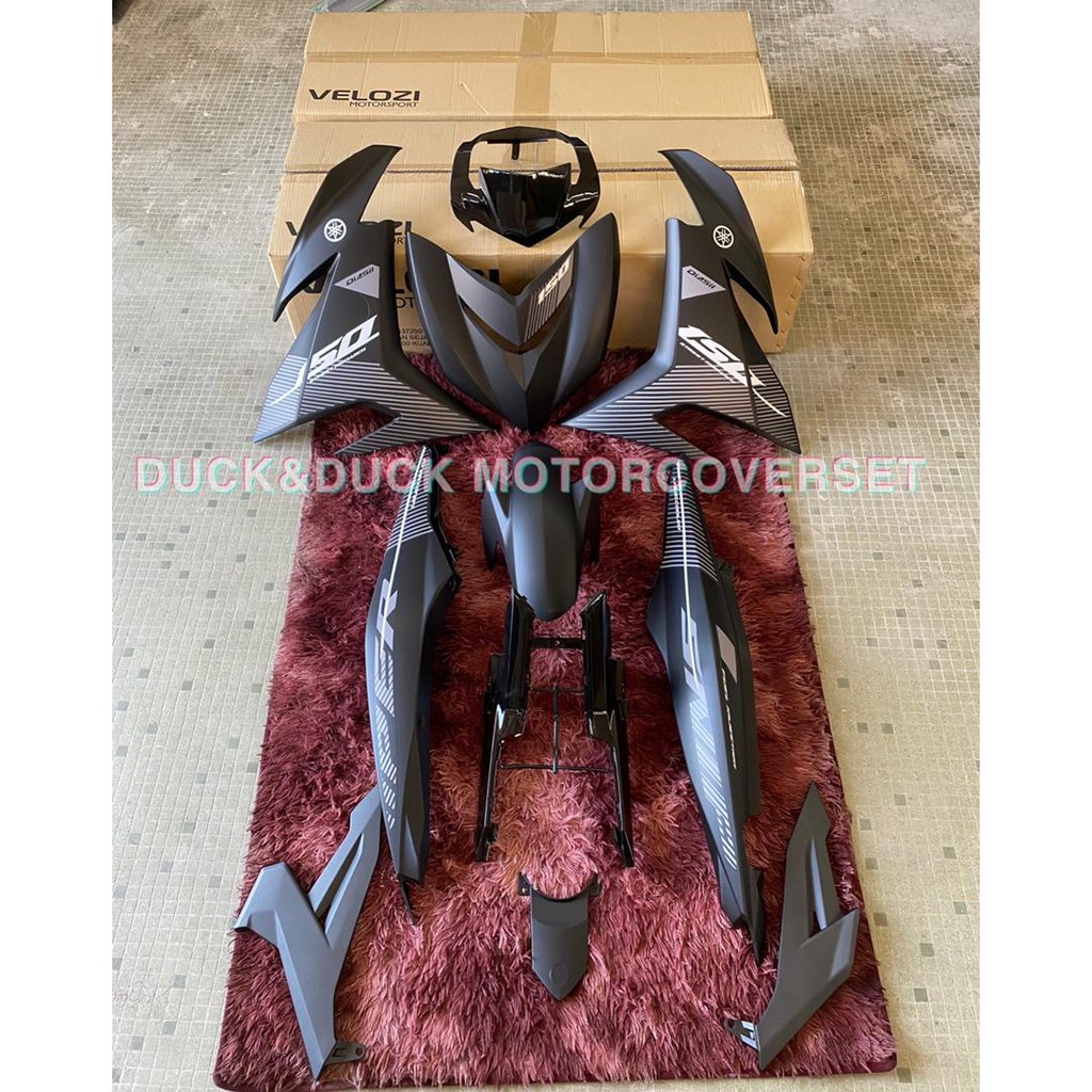 Y15ZR V1/V2 SNIPER MATT GREEN MOTOR COVER SET | Shopee Malaysia