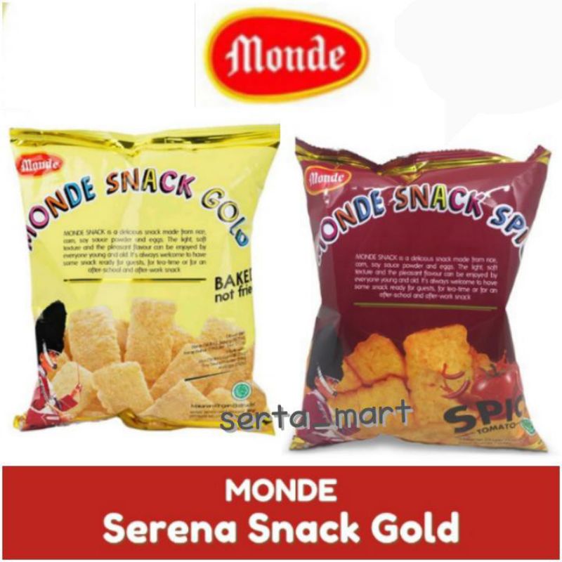 Monde Serena Snack Gold Original Spicy Tomato/ 60g | Shopee Malaysia