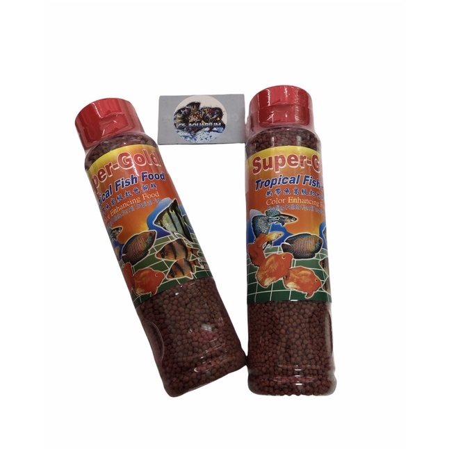 Super-Gold Tropical Fish Food Color Enhancing Food (230g) | Shopee Malaysia