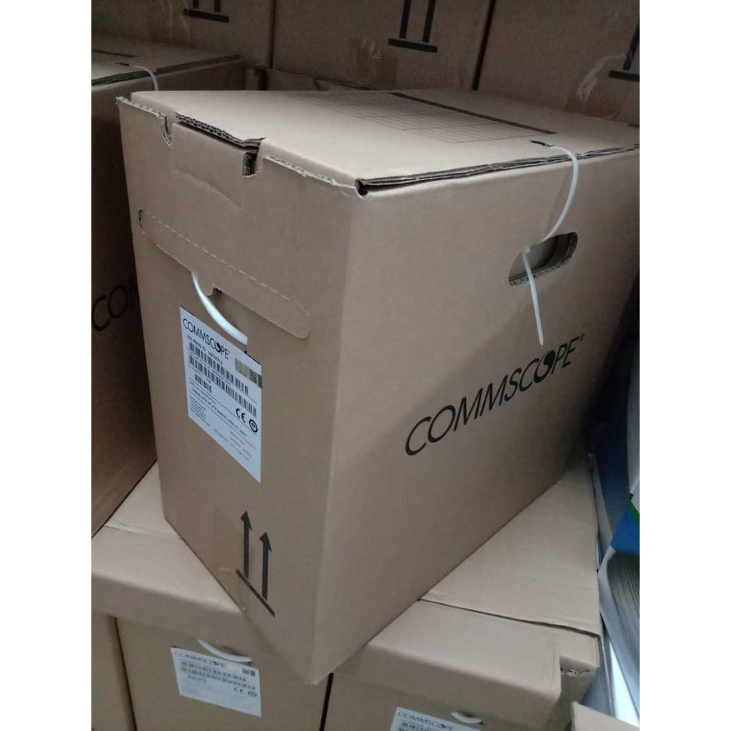 Commscope CAT6 UTP LAN CABLE LSZH 24AWG (CU) WHITE 305M (100% original ...