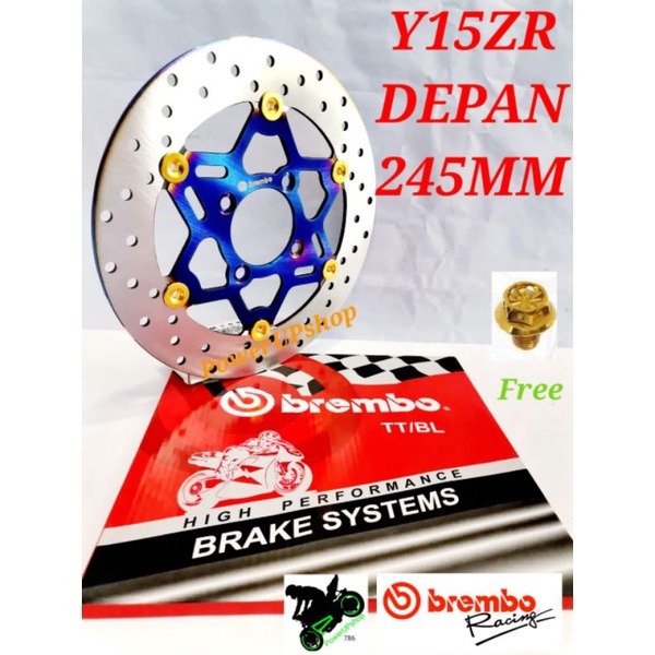 DISC PLATE 245MM (DEPAN) Y15ZR / LC135 DISC PIRING DEPAN (READY STOCK ...