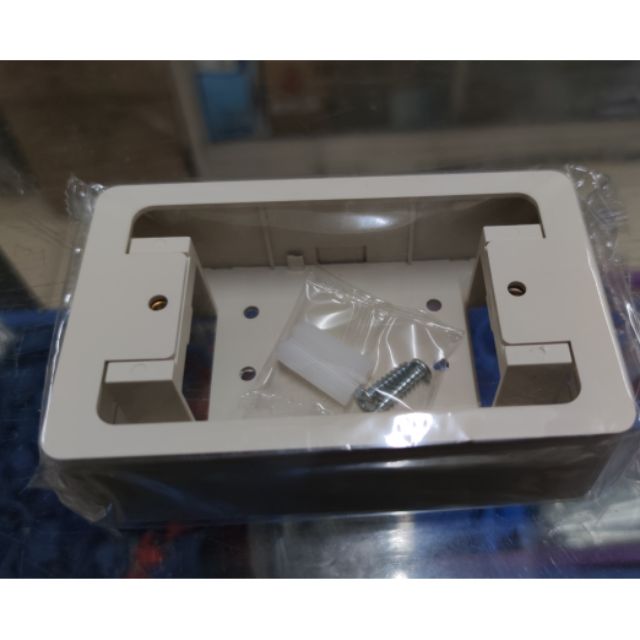 Omni PVC Box Switch Box Surface Type Box Utility | Shopee Malaysia