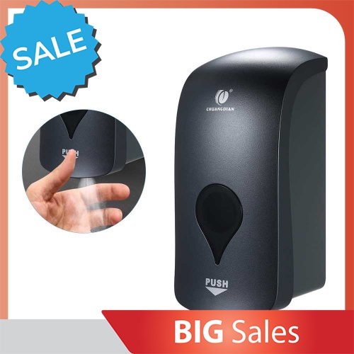 CHUANGDIAN 1000ml Wall Mounted Soap Dispenser Spray Type Rinse-free ...