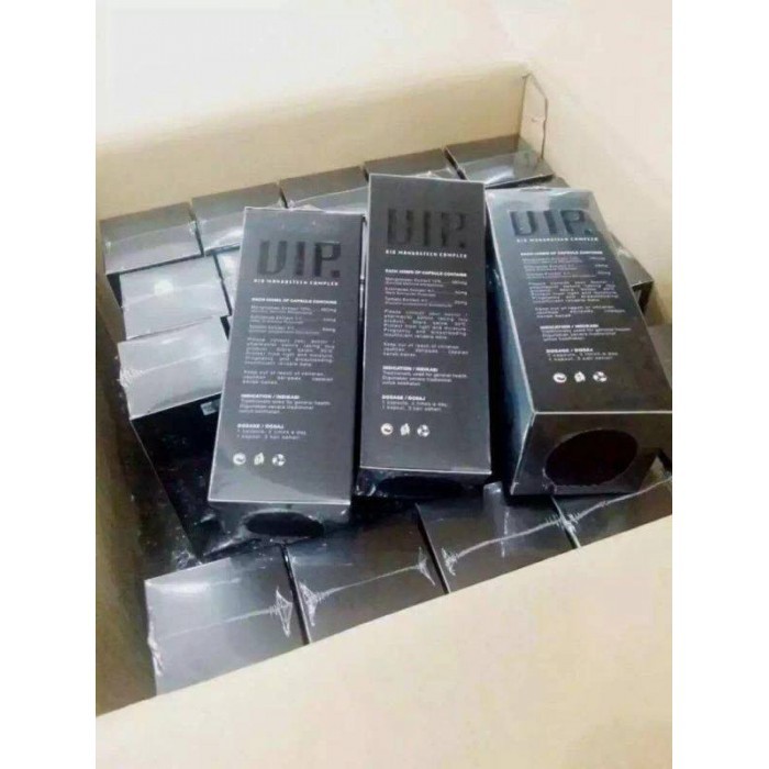 VIP Bio Mangosteen Complex & fat burner ori botol have box | Shopee ...