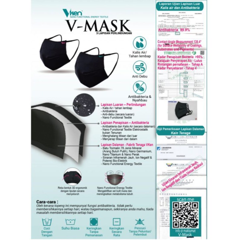 V-MASK VKEN ( NEW PRODUK ) | Shopee Malaysia