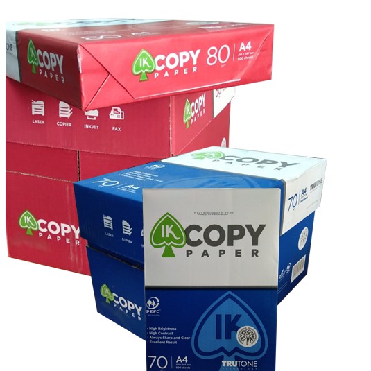IK COPY A4 PAPER 70GM-80GM | Shopee Malaysia