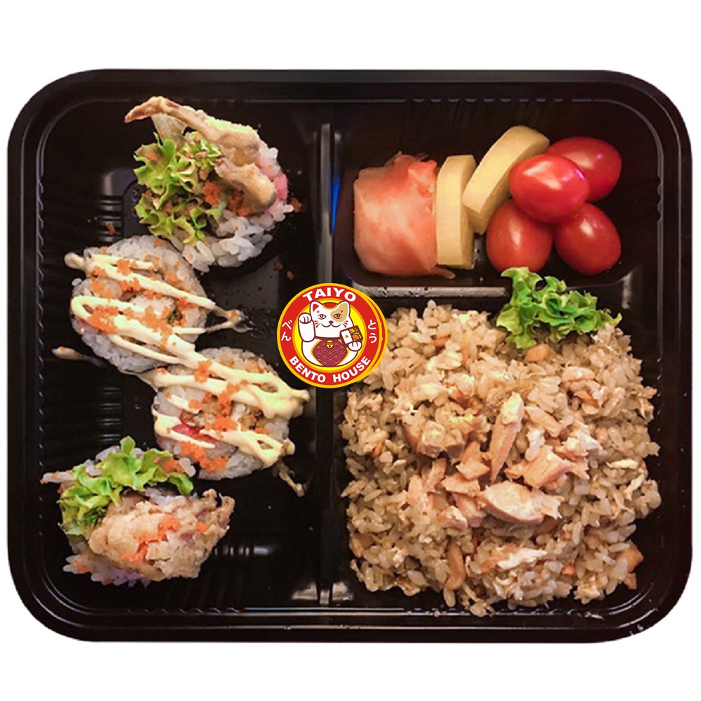 Food voucher Soft shell crab bento SSC5 soft shell crab maki shake ...