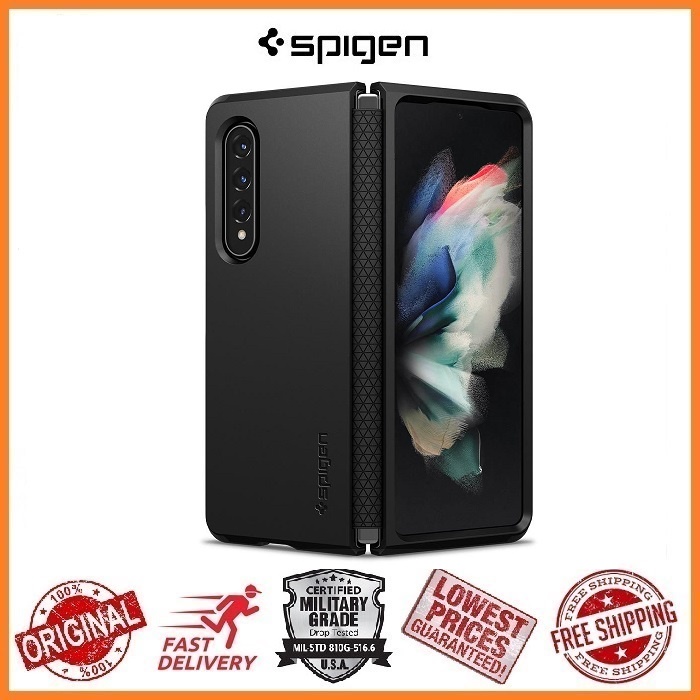 ORIGINAL SPIGEN Tough Armor Samsung Galaxy Z Fold 3 Fold3 Fold 4 Fold4 Phone Case Cover Casing ...