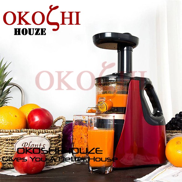 Okoshi Kitchen 150W Mini Juice Maker Low Speed Fresh Fruit & Vegetable ...