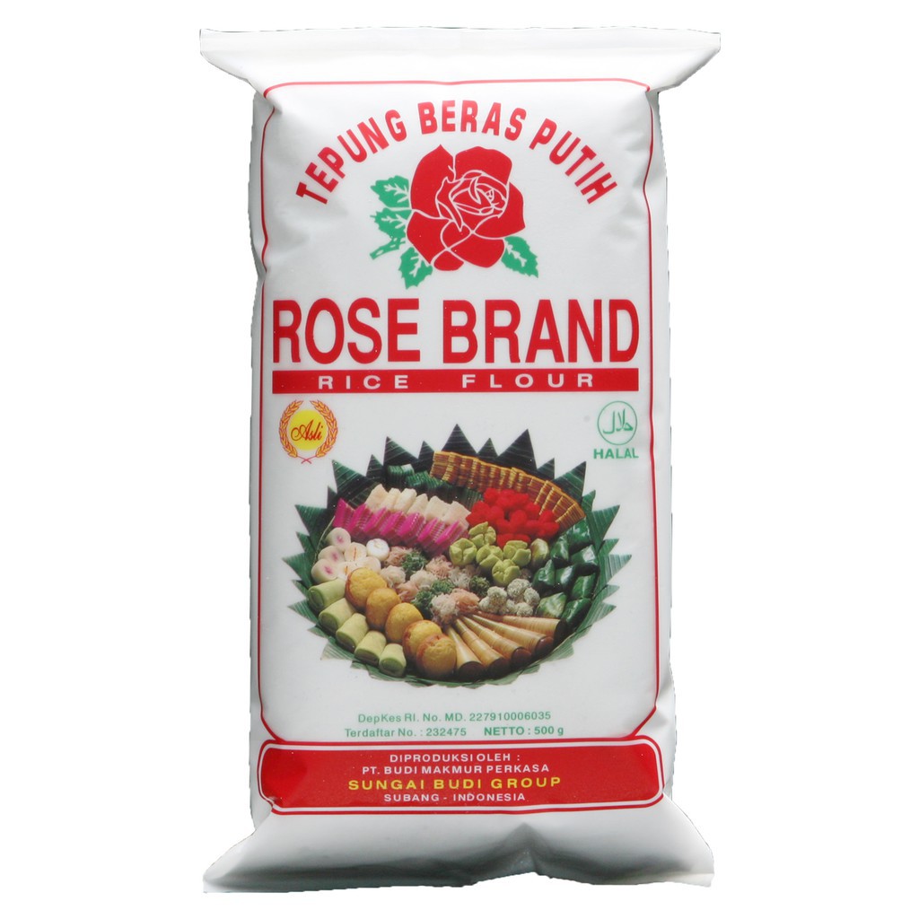Rose Brand Rice Flour 500gr – Rice Flour | Shopee Malaysia