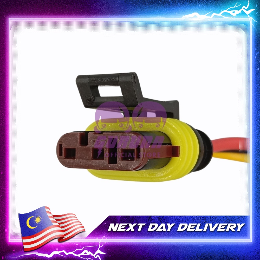 3 Pin Waterproof Male Female Socket Connector Universal Made in ...