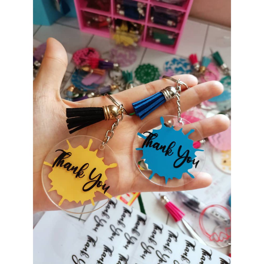 SET KEYCHAIN CUSTOM NAMA l HADIAH l BIRTHDAY l ANNIVERSARY | Shopee ...