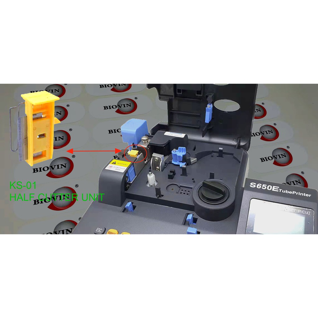 Biovin Half Cutter Unit for S650E S700E Electronic Lettering Machine ...