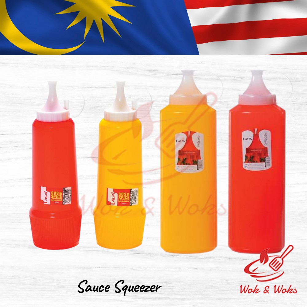 LAVA Brand Sauce Squeezer / Tiub SOS Jenama LAVA (300ML, 1100ML ...