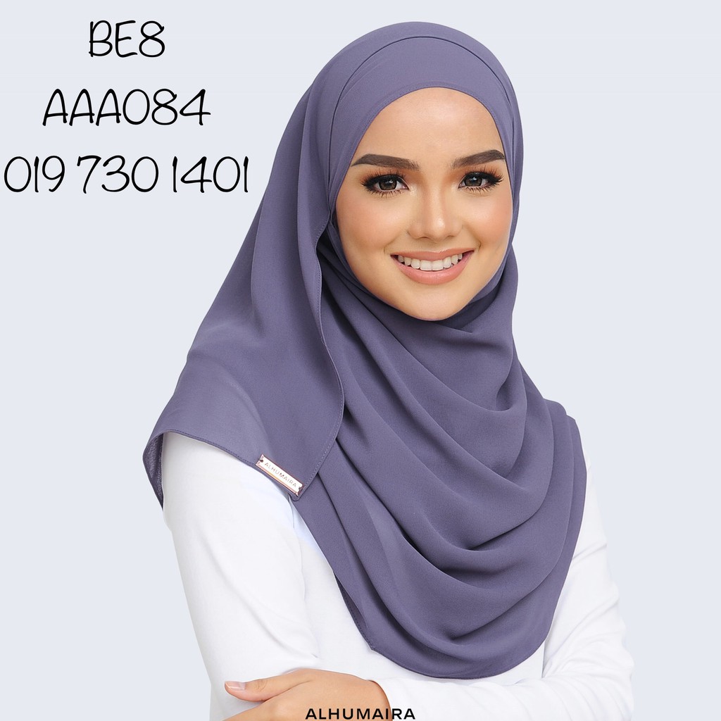 Alhumaira Basic Essential Plain Shawl (Ready Stock) | Shopee Malaysia