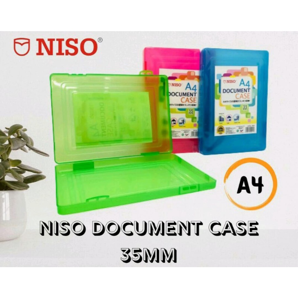 Niso A4 Document Case 35mm 8140 | Shopee Malaysia