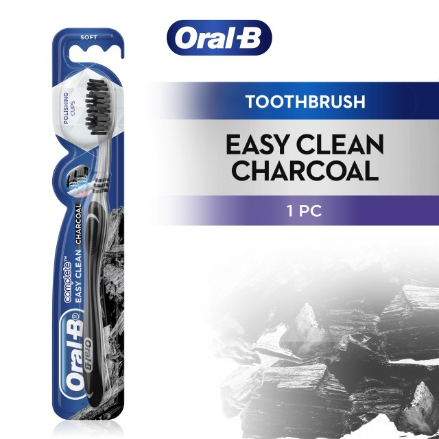 Oral-B Easy Clean Charcoal Toothbrush (1 Count) | Shopee Malaysia