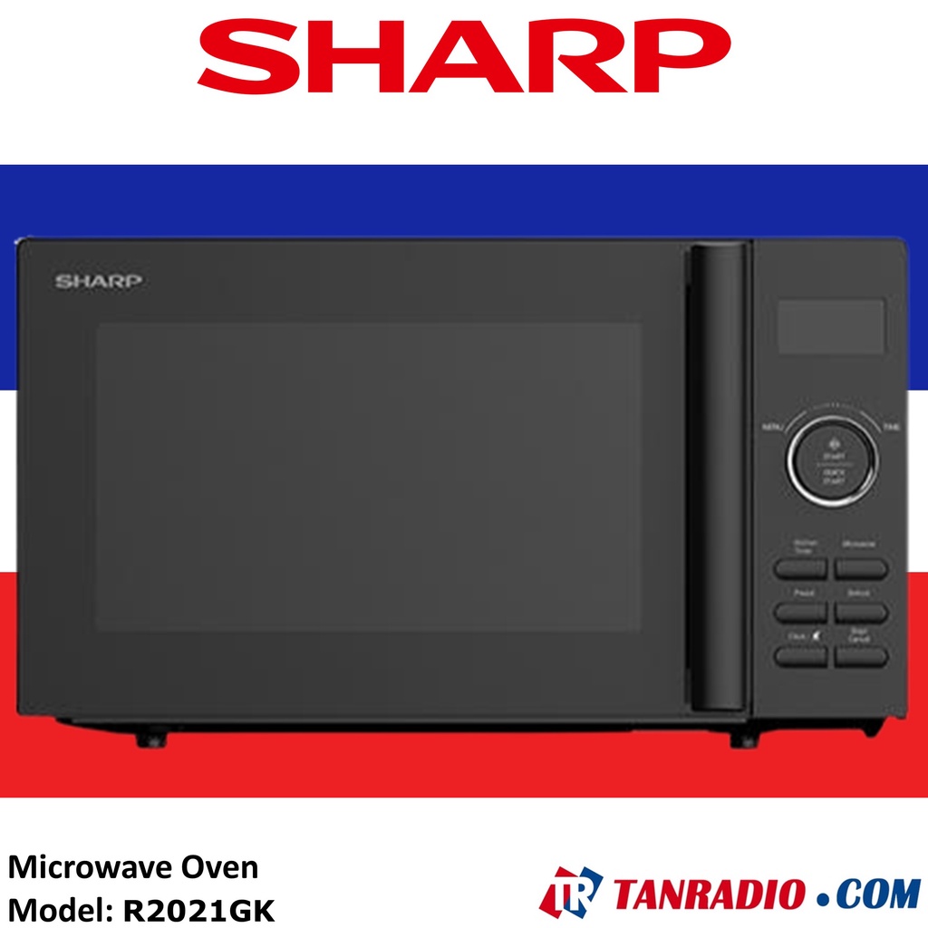 SHARP 20L Solo Microwave Oven R2021GK | Shopee Malaysia