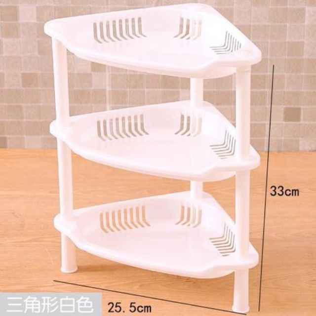 01617, 3 Tier Toilet Rack, Triangle Plastic Rack | Shopee Malaysia