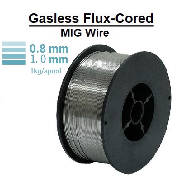 1kg MIG Wire Gasless Steel Flux Cored (E71T-GS) 0.8MM 1.0MM | Shopee Malaysia