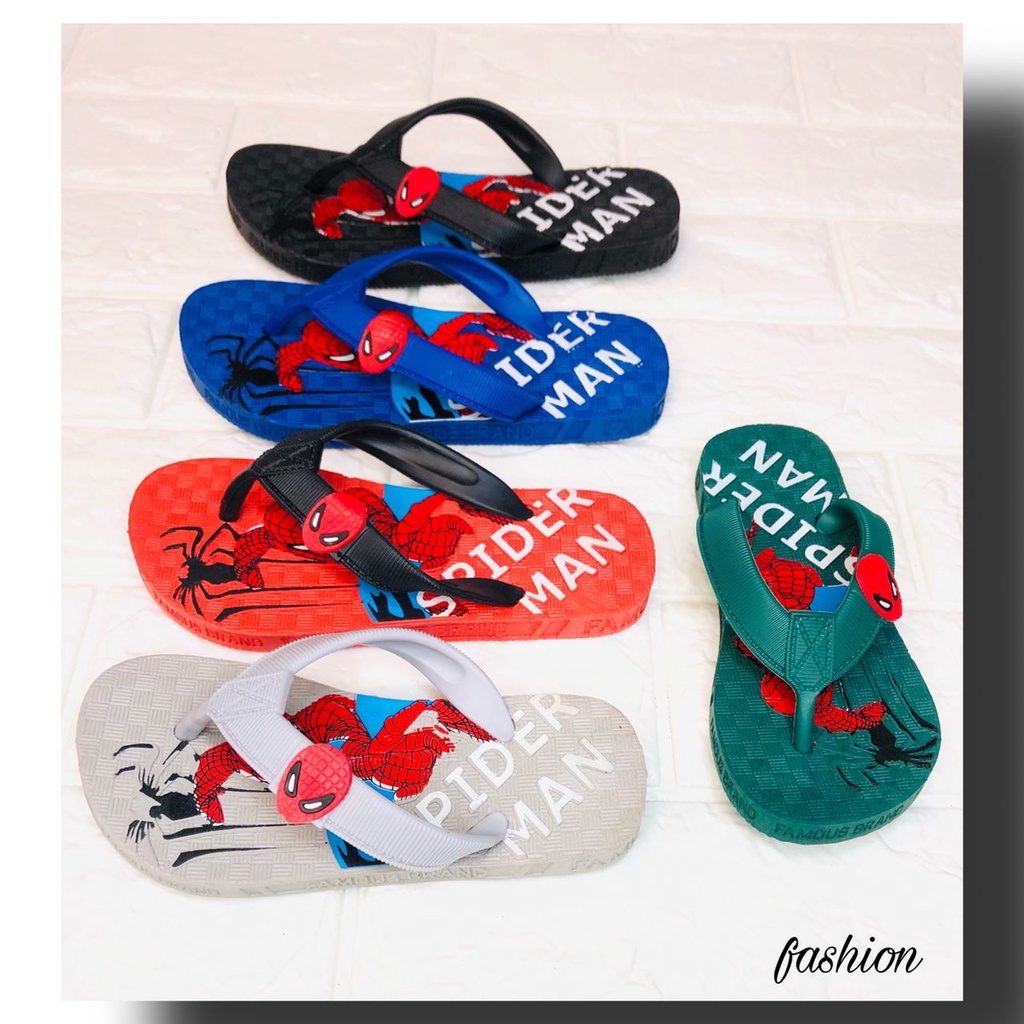 BCT- Kids Summer Cartoon Flip-Flop Cartoon Slipper Kasut Sandal Selipar ...