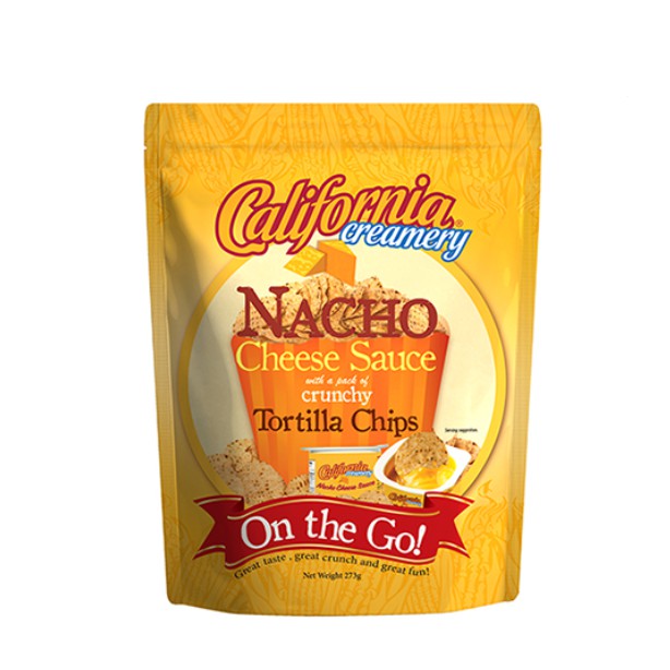 California Creamery Corn Chips with Cheese Sauce Dip 273g | Shopee Malaysia