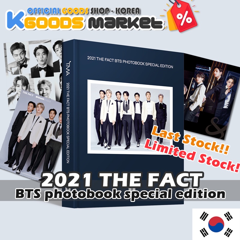 2021 BTS The Fact Photobook Special Edition Sealed Additional Poster ...