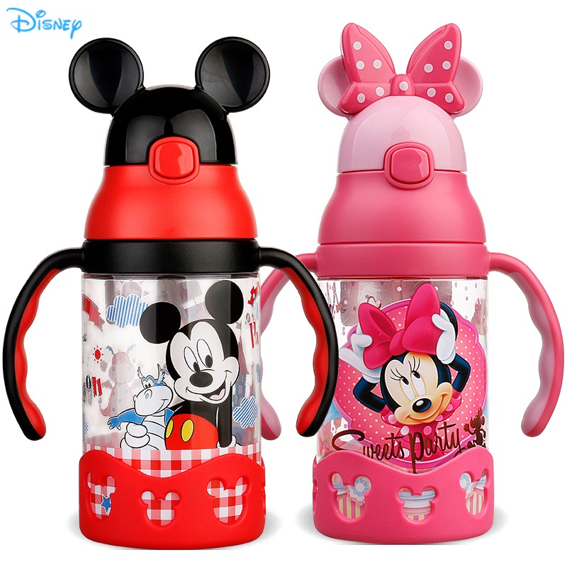 Disney Children Water Bottle with Straw Water Bottle for Kids Disney ...