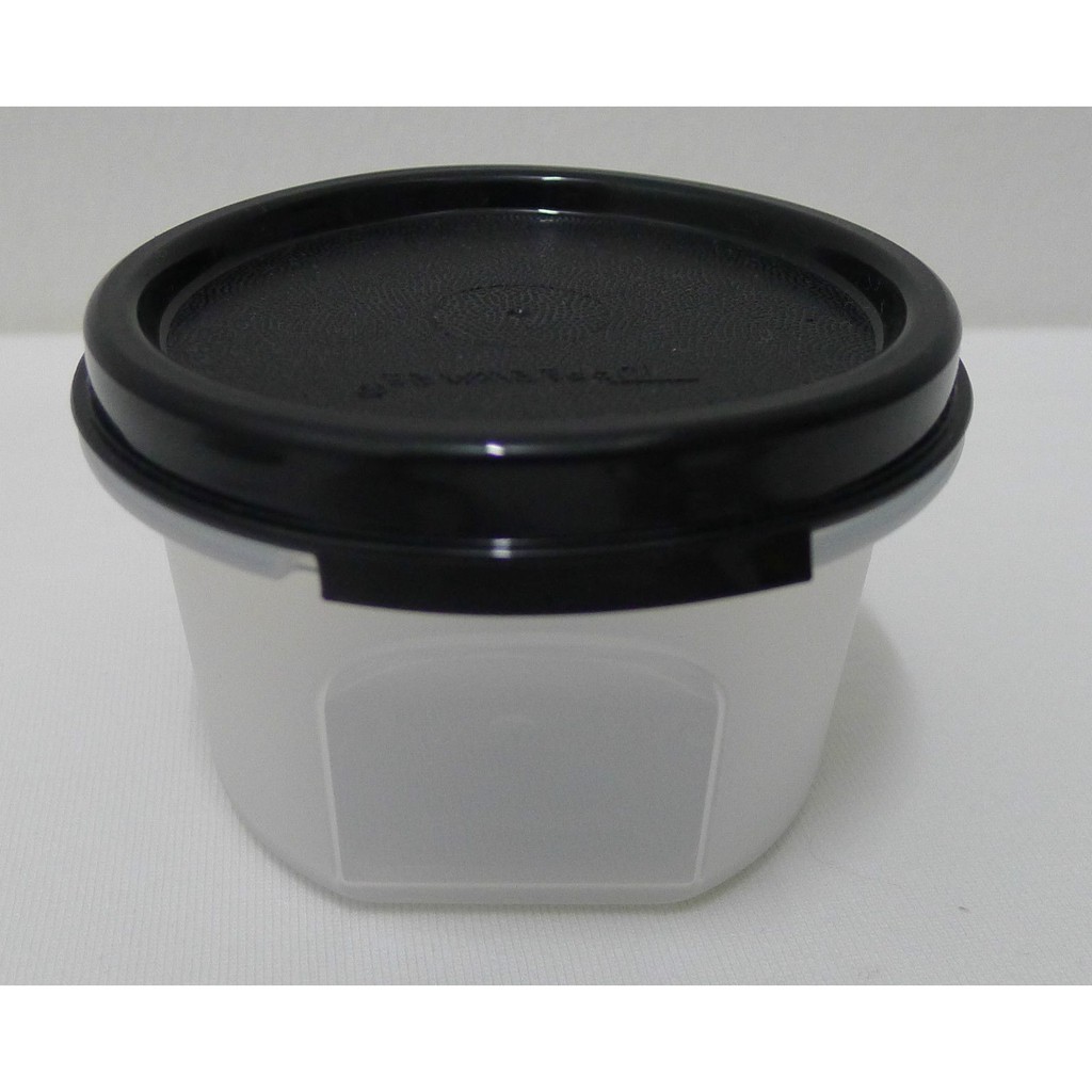 Tupperware Modular Mates ROUND I : 200ml (Black / Red) Set of 1 ...