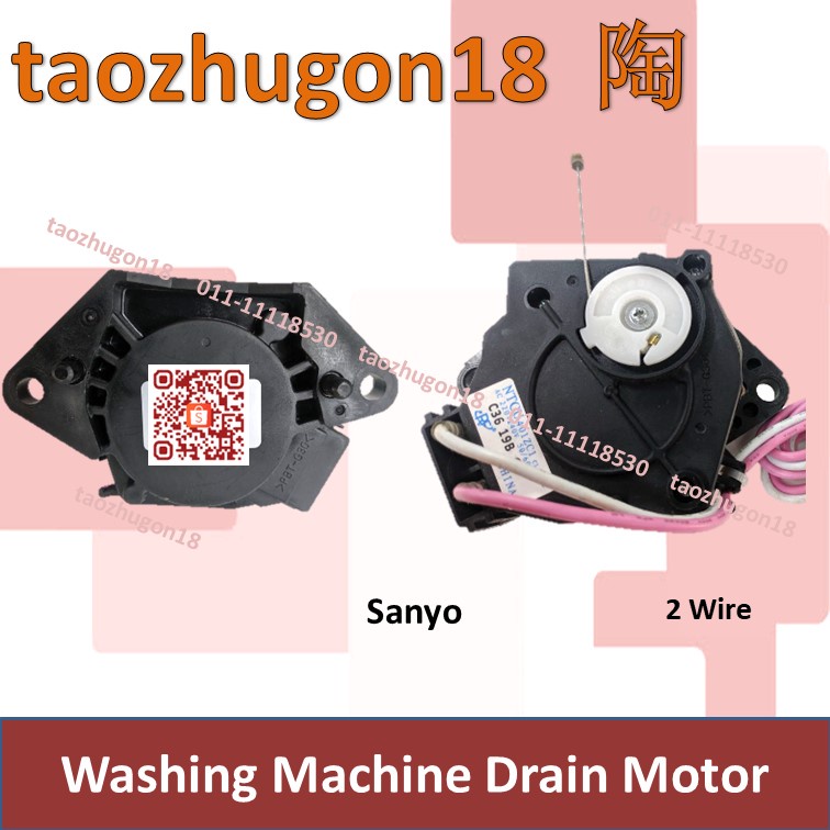Sanyo Washing Machine Mesin Basuh Drain Motor Puller | | Shopee Malaysia