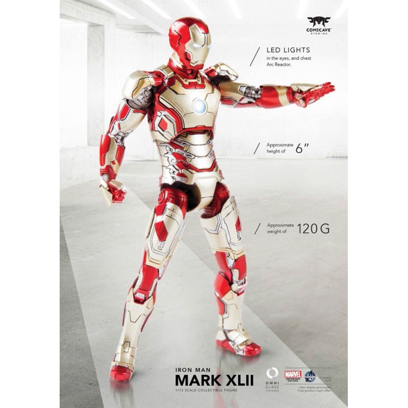 Comicave 1/12 Iron Man Mark 42 Sofa Set Limited Edition | Shopee Malaysia