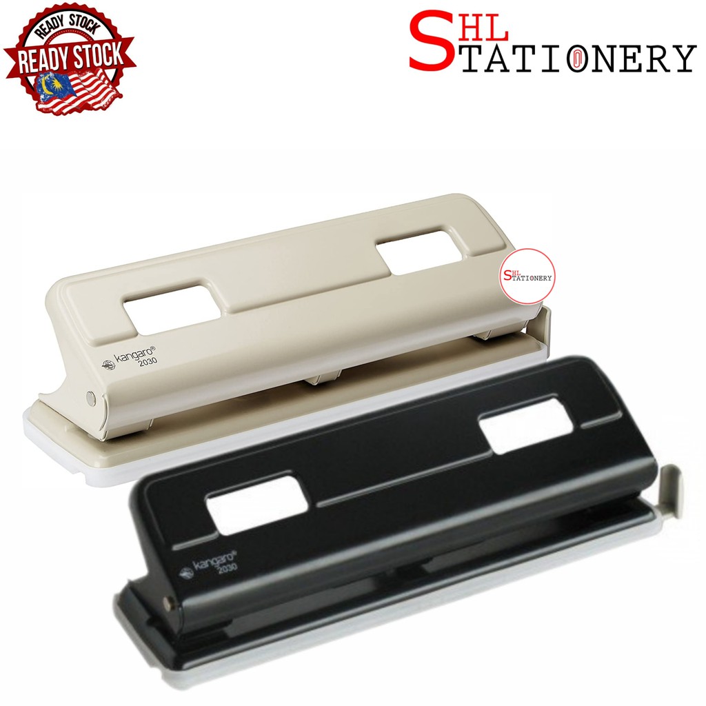 KANGARO Heavy Duty Paper Puncher 3 Hole Punch 2030 | Shopee Malaysia