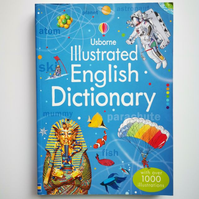 Usborne ~ Illustrated English Dictionary with over 1000 Illustrations ...