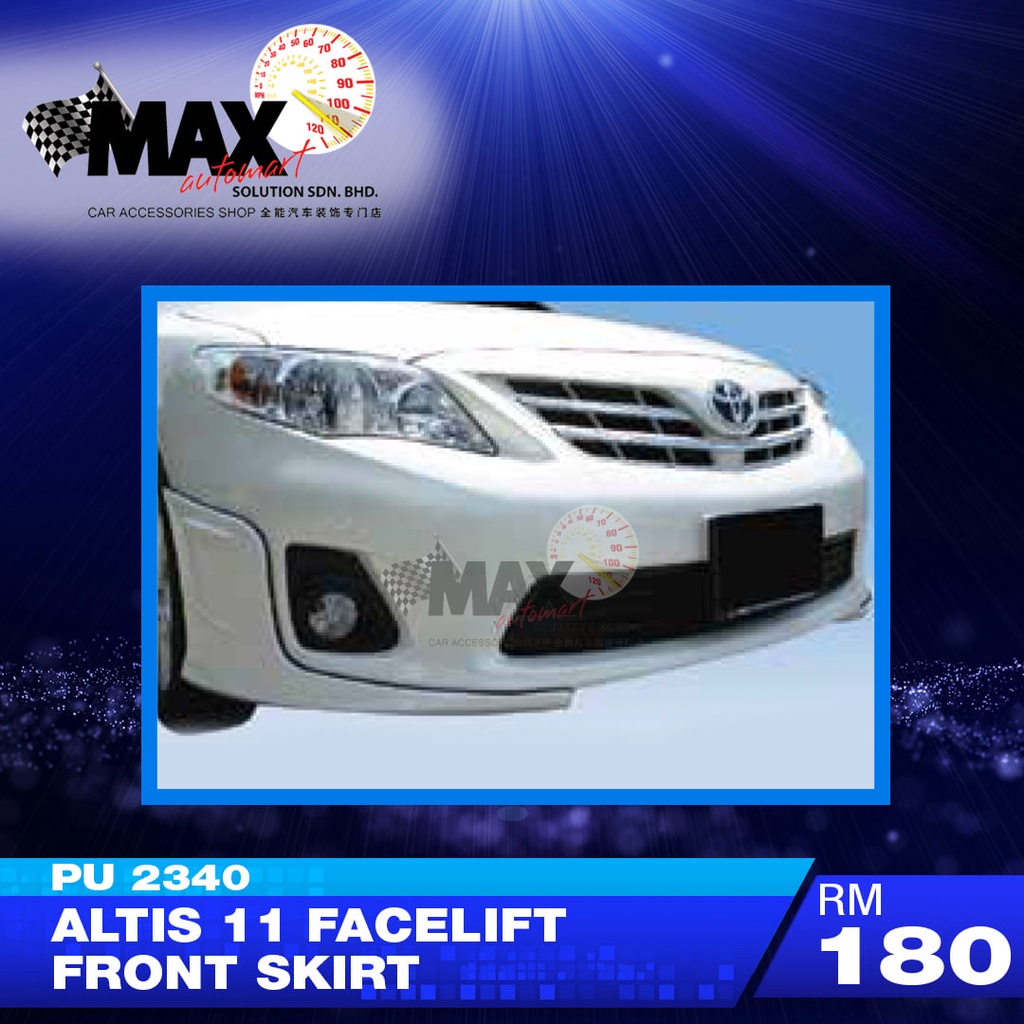 TOYOTA ALTIS 2008-2010,2008 & ABOVE OE PU BODYKIT | Shopee Malaysia