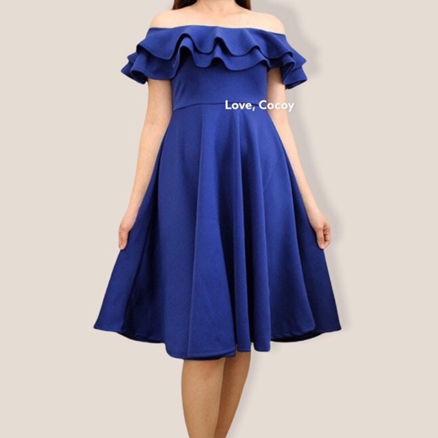 ELEGANT OFF SHOULDER DRESS PIA/COCKTAIL DRESS/WEDDING ATTIRE/ENTOURAGE ...